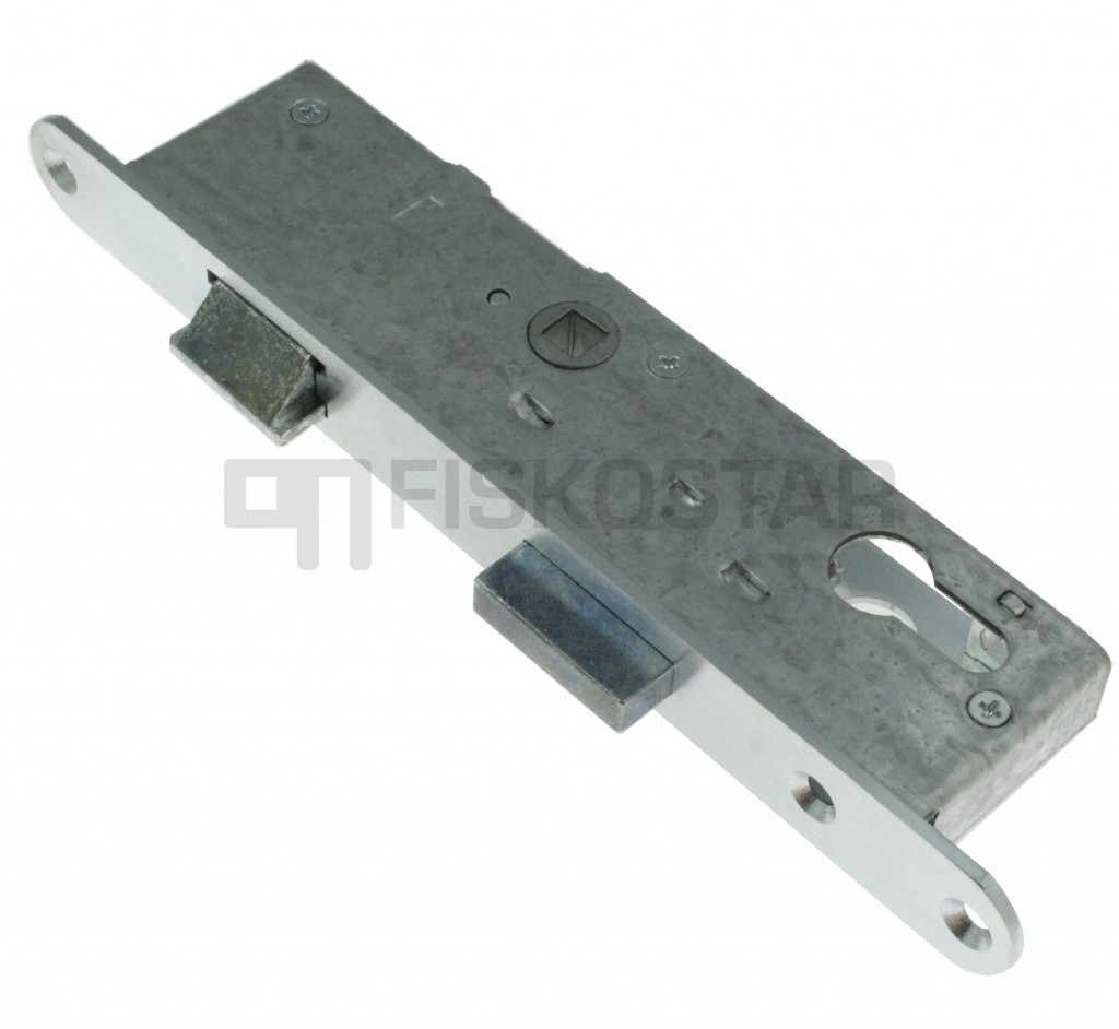 Narrow style lock case D301 35 mm round ZN - Fiskostar OÜ